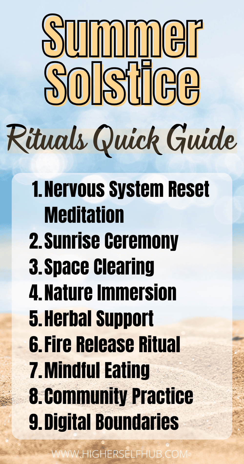 9 Uplifting Summer Solstice Rituals You Need To Know